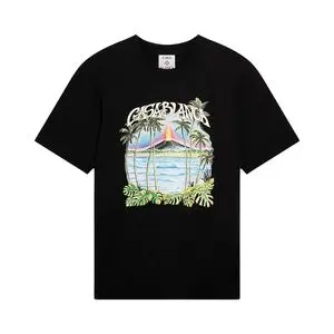 Casablanca Volcano Printed T-shirt