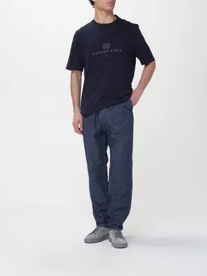Brunello Cucinelli Tapered Fit Cotton Denim Jeans