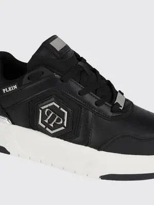 Philipp Plein Runner Hexagon Predator Lace-up Sneakers - Black