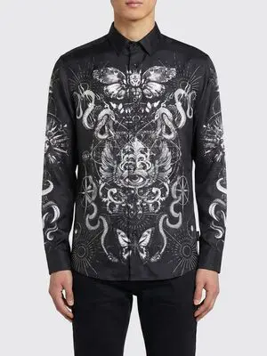 Philipp Plein Cotton Casual Shirt With Logo Print