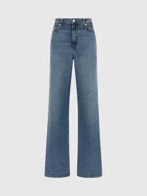 7 For All Mankind Palazzo Stretch Denim Jeans