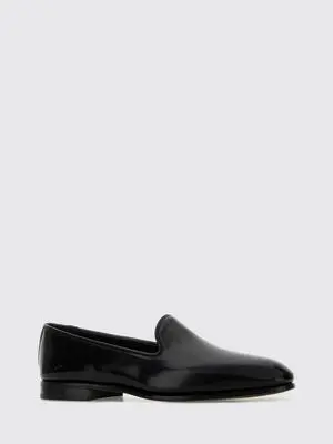 Church's Polished Calfskin Loafers - Black