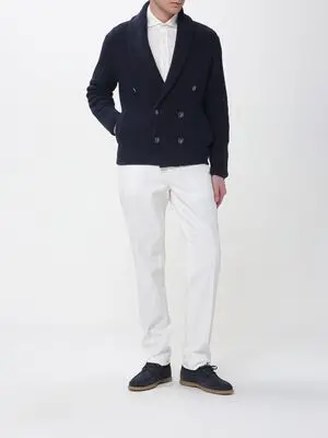 Brunello Cucinelli Shawl Collar Double-breasted Knit