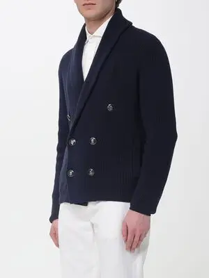 Brunello Cucinelli Shawl Collar Double-breasted Knit