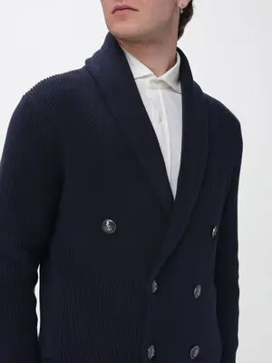 Brunello Cucinelli Shawl Collar Double-breasted Knit