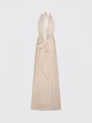 Blumarine Halter Maxi Dress - Amber
