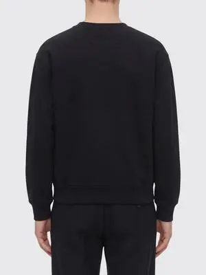Kenzo Crewneck Sweatshirt With Embroidered Logo - Black