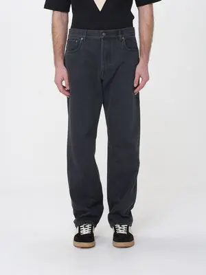 Valentino Garavani Cotton Denim Straight Jeans - Black