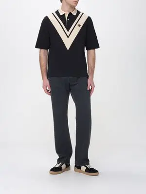 Valentino Garavani Cotton Denim Straight Jeans - Black