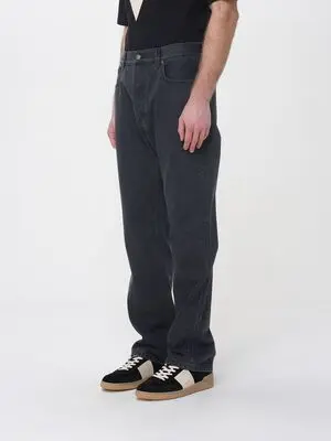 Valentino Garavani Cotton Denim Straight Jeans - Black