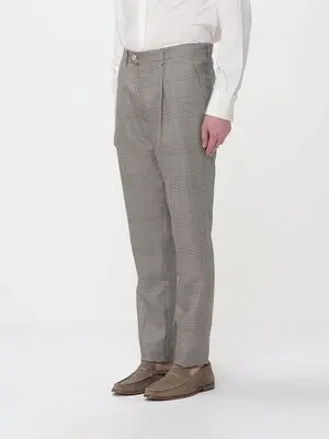 Brunello Cucinelli Virgin Wool And Silk Chino Pants