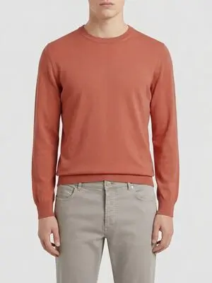 Brunello Cucinelli Crew Neck Sweater - Peach