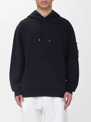C.P. COMPANY Cotton Hoodie - Blue