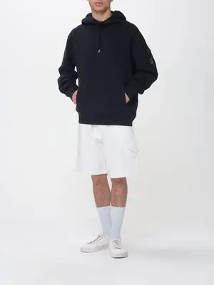 C.P. COMPANY Cotton Hoodie - Blue