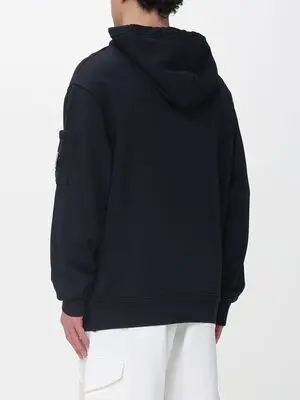 C.P. COMPANY Cotton Hoodie - Blue