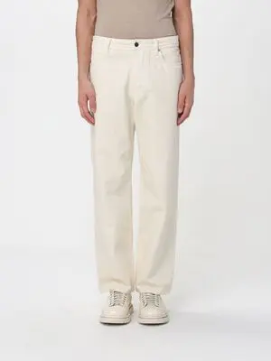 Stone Island Stone Island Straight Leg Jeans Ivory