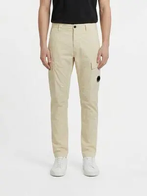 C.P. COMPANY C.P. Company Stretch Cotton Cargo Trousers Beige