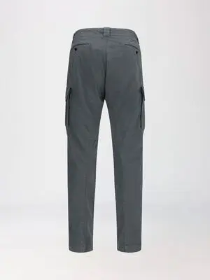 C.P. COMPANY Stretch Cotton Cargo Trousers - Grey