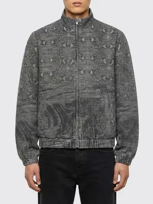 DAILY PAPER Printed Bomber Jacket - Denim