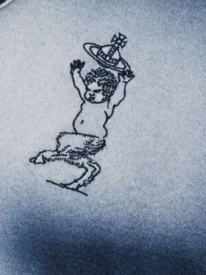 VIVIENNE WESTWOOD Printed Merino Wool And Cashmere Pullover