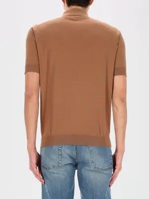 LARDINI Knitted Polo Shirt