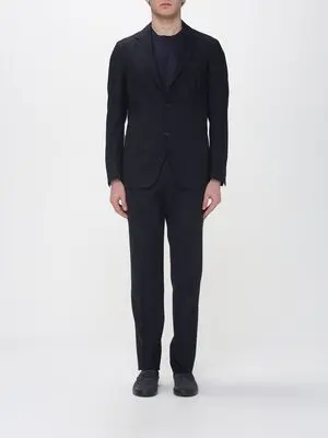LARDINI Virgin Wool Dress - Blue