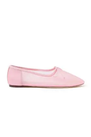 LoveShackFancy Loeffler Randall Landon Mesh Flat - Ballet