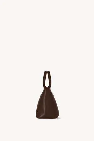 THE ROW Marcel Top Handle Bag - Deep Brown