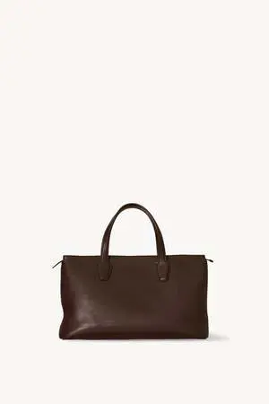 THE ROW Marcel Top Handle Bag - Deep Brown