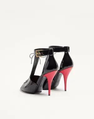 Valentino Garavani Bustier Naplak Sandal 105mm