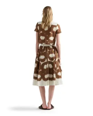 Prada Printed Canvas Shirt - Brown