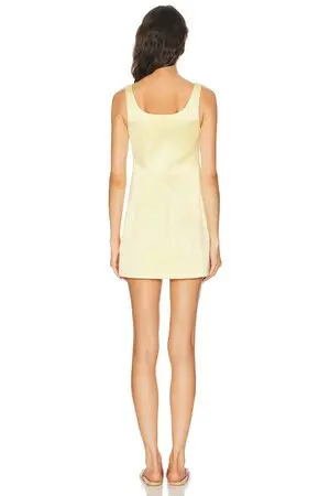 A.L.C. Faye Dress - Light Canary