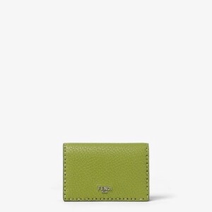 Fendi Selleria Card Case - Green