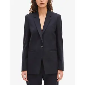 The Kooples Single-breasted Notch-lapel Woven Blazer