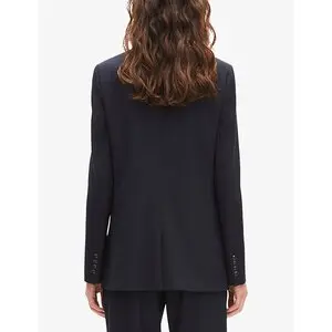 The Kooples Single-breasted Notch-lapel Woven Blazer