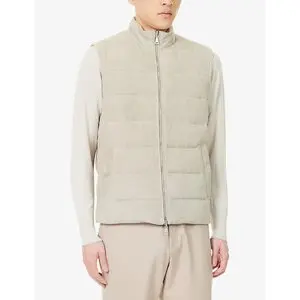 Eleventy Reversible High-neck Gilet