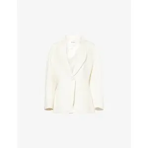 ROHE FRAMES Balloon Cinched-waist Wool Blazer