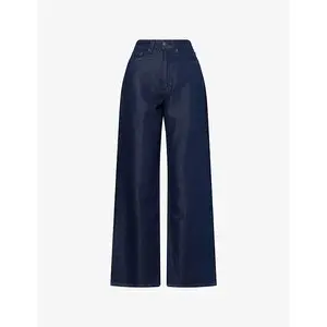 Rag & Bone Logan Wide-leg Denim Jeans - Duskrinse
