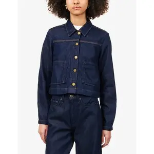 Rag & Bone Boxy-fit Denim Trucker Jacket