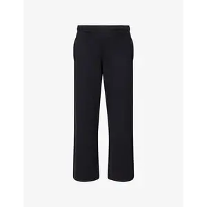 A BATHING APE One Point Relaxed-fit Cotton-jersey Jogging Bottoms - Black