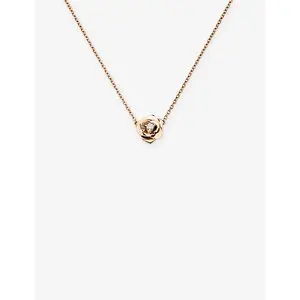 PIAGET Rose 18ct Rose-gold And Diamond Pendant Necklace - Pink Gold