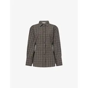 ROHE FRAMES Cinched Checked Cotton Shirt