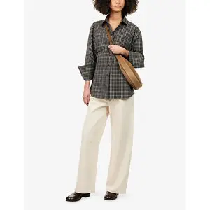 ROHE FRAMES Cinched Checked Cotton Shirt
