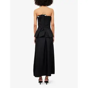 ROHE FRAMES Tulip Bustier Midi Dress
