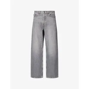 FRAME Baggy Wide-leg Denim Jeans - Ironclad