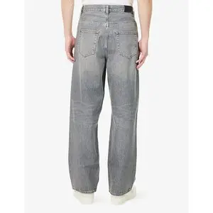 FRAME Baggy Wide-leg Denim Jeans - Ironclad