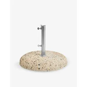 HAY Terrazza Round Concrete Parasol Base - Concrete Stone