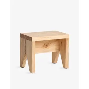 HAY Manolito Short Pine-wood Stool - Natural