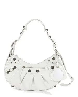 FWRD RENEW Balenciaga Small Le Cagole Shoulder Bag - Optic White