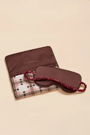 Olivia Von Halle Audrey Cipriani Eye Mask